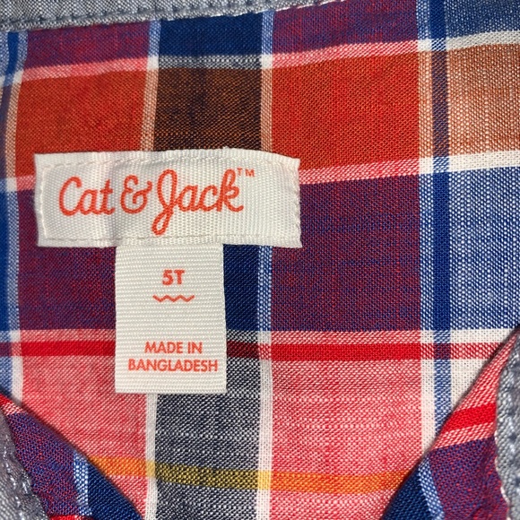 Cat & Jack | Shirts & Tops | Catjack 5t Dress Shirt For Toddlers | Poshmark